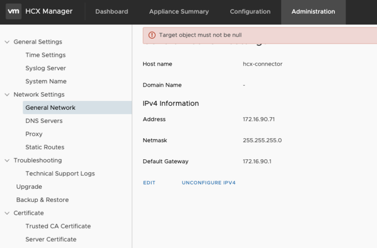 How to change HCX Manager IP Address – chrisdooks.com – a blog on ...