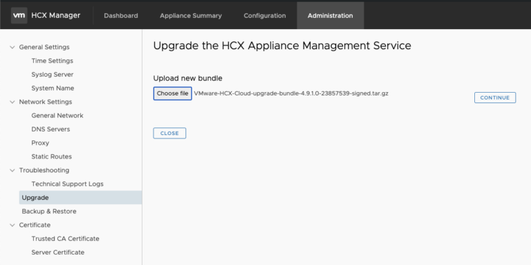 Upgrading HCX post 4.9 release – chrisdooks.com – a blog on virtually ...